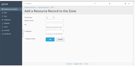 how to manage dns settings in plesk exabytes sg singapore support