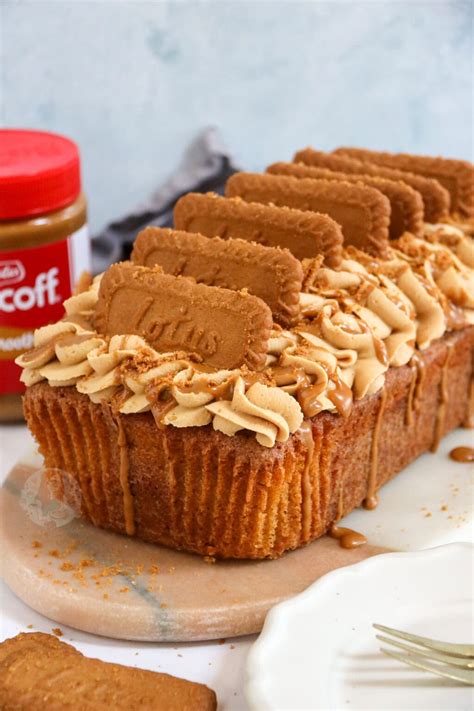 Biscoff Loaf Cake Janes Patisserie