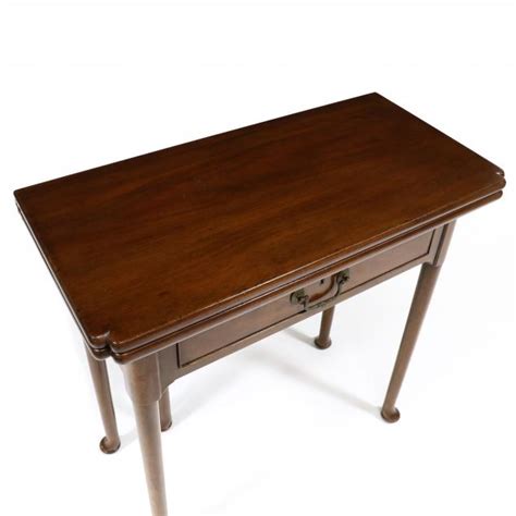 Colonial Williamsburg For Kittinger Queen Anne Style Game Table Lot 244