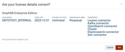 Set Up Your License GraphDB 10 6 Documentation
