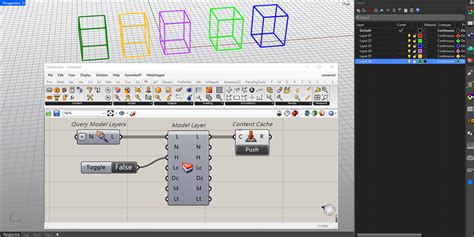 Hide Multiple Layers With Query Model Objects Grasshopper Mcneel Forum