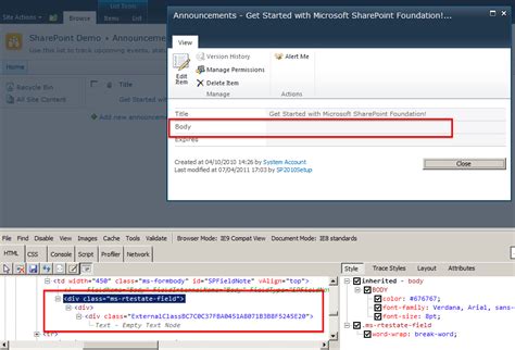 Hiding An Empty Rich Text Column In Xslt James Callaghan