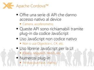 Multi Device Hybrid Apps Con Visual Studio E Apache Cordova PPT