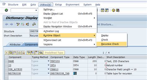 Solved Recursive Ddic Structures Sap Community