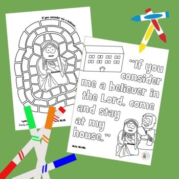 Acts 16 Lydia Coloring Pages 2025