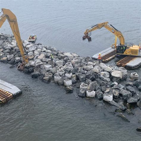 Living Breakwaters Coastal Defence System Wins Obel Award 2023