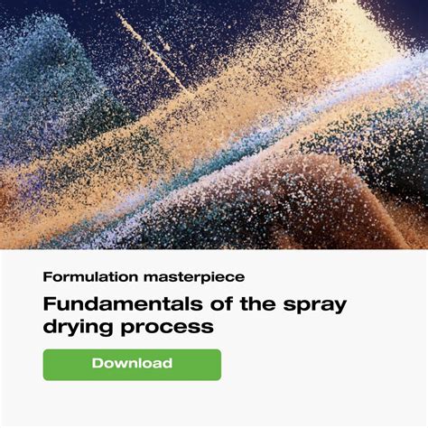 Buchi Laboratory Equipment On Linkedin The Art Of Spray Drying