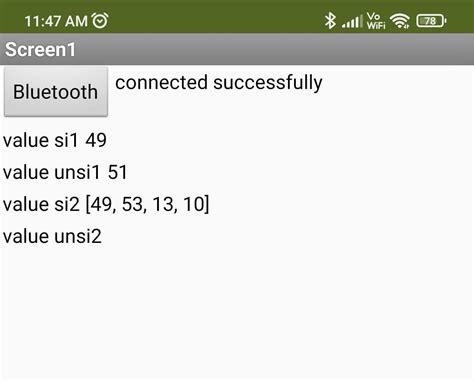 Random Characters Being Displayed In Label Instead Of Potentiometer Values Mit App Inventor