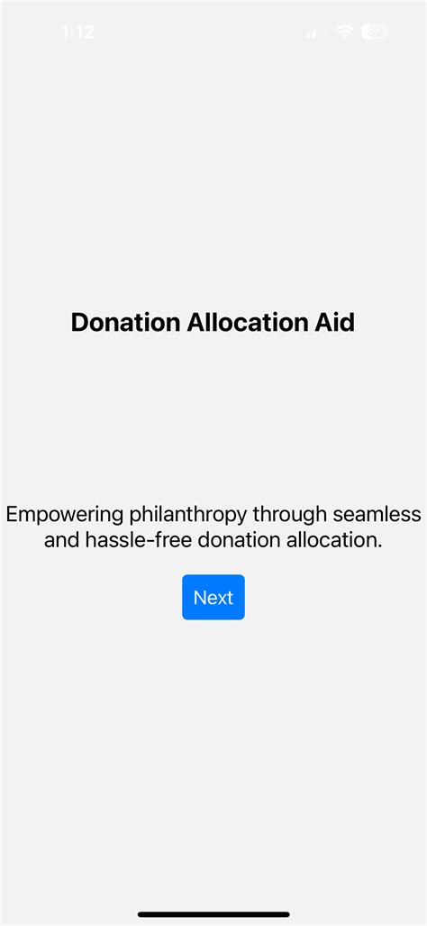 Donation Allocation Aid Devpost Donation Allocation Aid Devpost