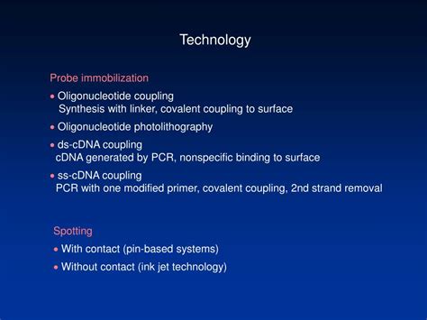 Ppt Probe Selection Strategies For Microarrays Powerpoint Presentation Id 3975653