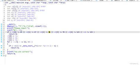 ACTF新生赛2020easyre ctf c02easyre CSDN博客