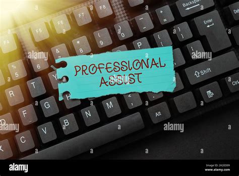 Conceptual Display Professional Assist Business Showcase Help A