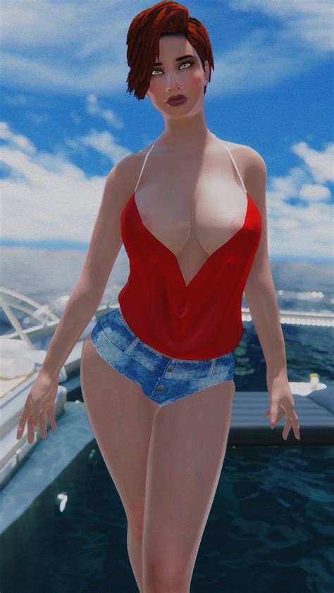 Patrick On Twitter Hi Updated Casual Clothes FREE Mod Better Mesh For The Blouse Added SMP