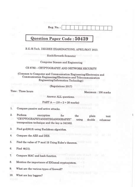 cse am 2023 cs 8792 cryptography and network security 898775348 am23c