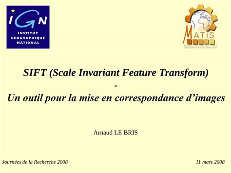 Pdf Sift Scale Invariant Feature Transform Ign Dokumentips