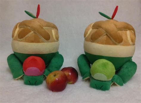 Plush Appletun Custom Plush Toy Inspired Appletun Etsy