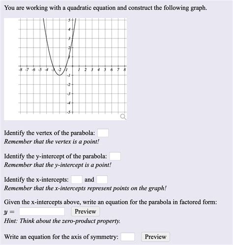 Answered You Are Working With A Quadratic Equation And Construct The