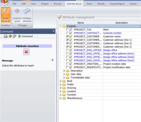 Solidworks Electrical 2016 Title Block Attribute Management