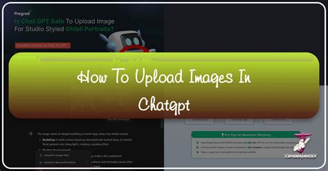 How To Upload Images In Chatgpt Unleash Your Visual Creativity With