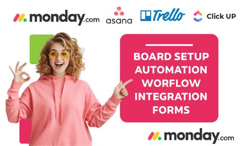Setup Monday Crm Automation Project Management Monday Asana Clickup Trello By Buksoye Fiverr