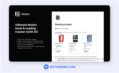 40 Best Book Tracker Notion Templates Notioniers 40 Best Book Tracker Notion Templates Notioniers