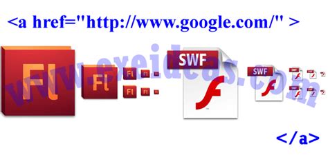 How To Add Link To Swf Or Flash File To Open A Href”” Url