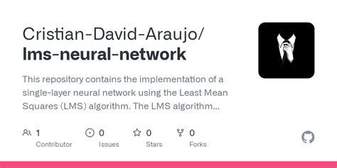 Github Cristian David Araujolms Neural Network This Repository