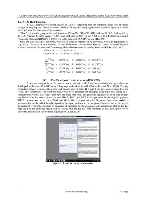 An Efficient Implementation Of Pki Architecture Based Digital Signatu