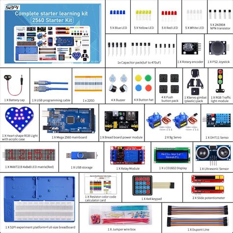 Official Arduino Starter Kit K Beginner Friendly Electronics Set With Board