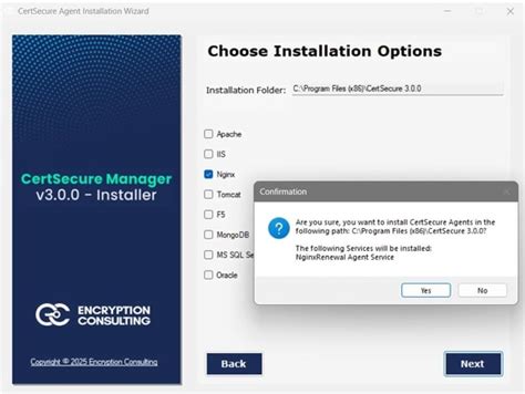 nginx renewal agent integration guide encryption consulting