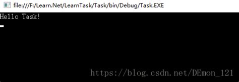 c 之异步编程基础 task用法简单总结 task 无返回值 csdn博客