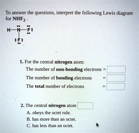 Nhf2 Lewis Structure