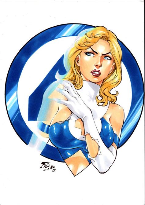 Sue Storm By Fredbenes On DeviantArt Marvel Art Marvel Comic