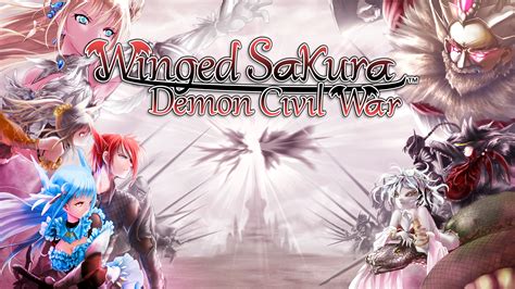Winged Sakura Demon Civil War Is Coming To Steam On December Winged Sakura Games