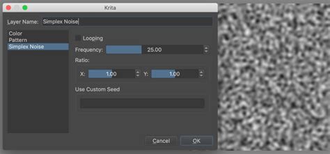 Simplex Noise — Krita Manual 520 Dokumentation