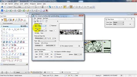 Microstation V8i Setup A Drawing For Print Part 4 Of 4 Youtube