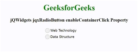 jqwidgets jqxradiobutton enablecontainerclick 属性 码农参考