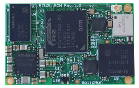 SolidRun RZ G2L SOM For HMI And Edge AI Applications