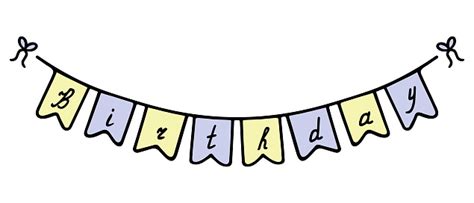 화 환 레터링을위한 스트레칭 생일 파란색과 노란색 깃발의 축제 화환 5에 대한 스톡 벡터 아트 및 기타 이미지 5 5가지 개체 갈란드 장식품 Istock