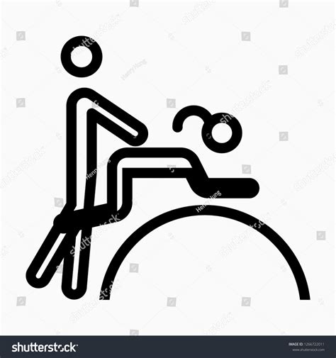 Outline Sex Position Pixel Perfect Vector Stock Vector Royalty Free