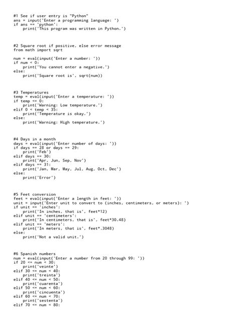 Python Chapter4 Solutions Py Pdf Software Development Computer