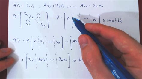 Matrix Diagonalization Proof Youtube