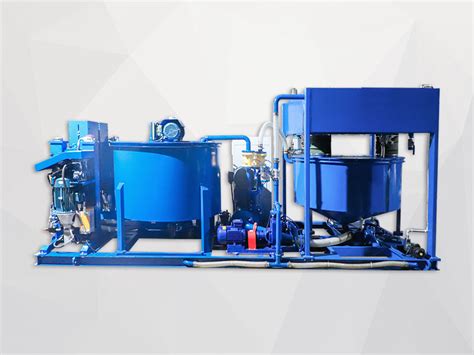 Automated Mixing And Grouting Plant