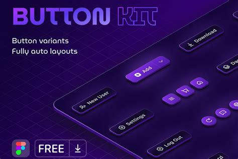 Buttons UI Kit Free Download Creativetacos