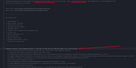 Inline Params Param File · Issue 106 · Thecloudtheoryarm Estimator · Github