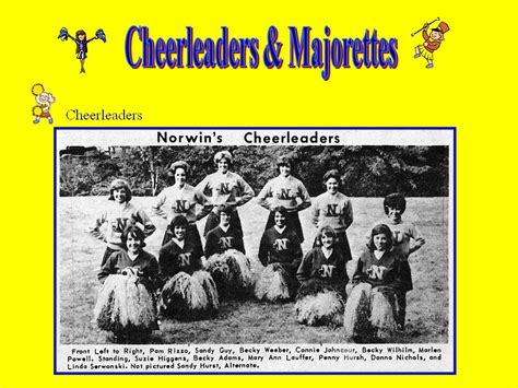 Cheerleaders And Majorettes Norwin Class Of 1965