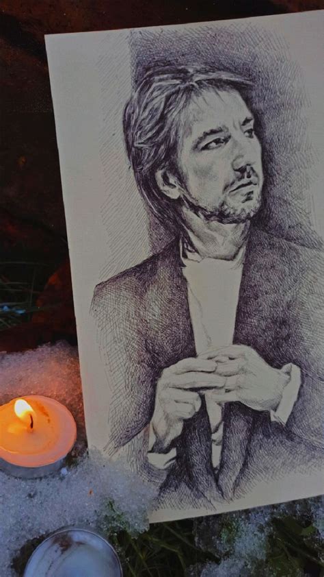 𝐶𝑜𝑙𝑑 Алан рикман Гарри поттер Хогвартс