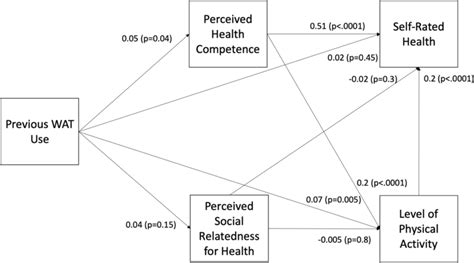 Final Multi Serial Mediator Model Results Adjusted For Age And Sex Download Scientific Diagram