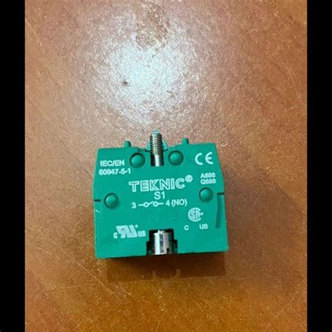 Plastic Teknic Nc Model No S Push Button Contact Block A Screw At Rs In Patna