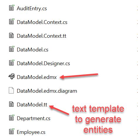 Using EDMX File And T In NET Core To Generate Code Entities DTO API Services Etc DEV
